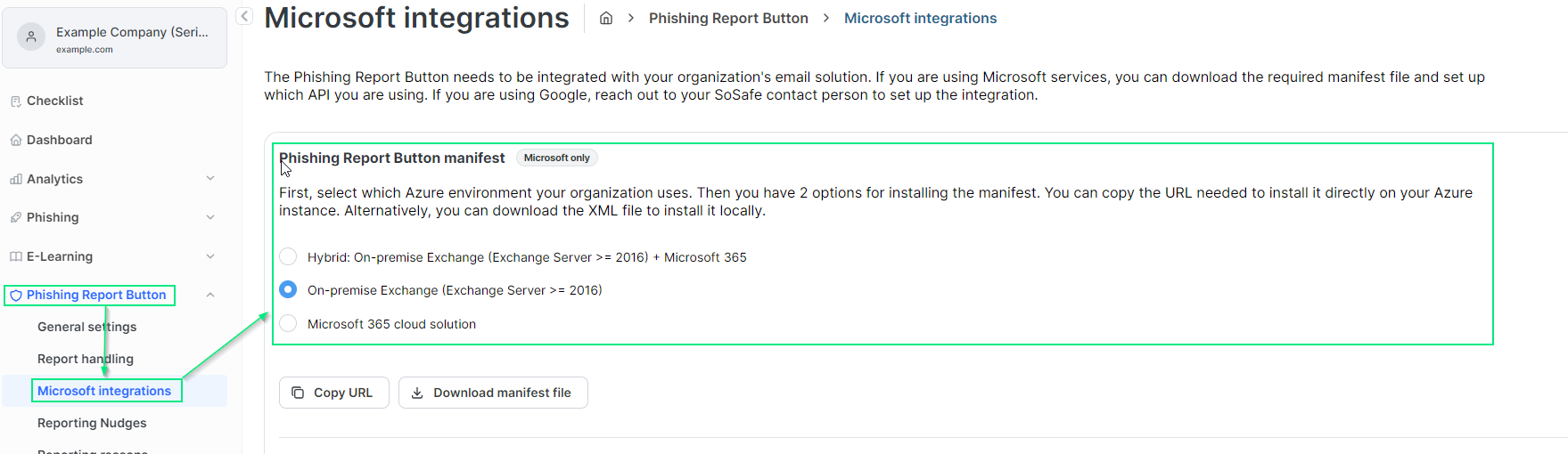 Phishing Report Button - General information