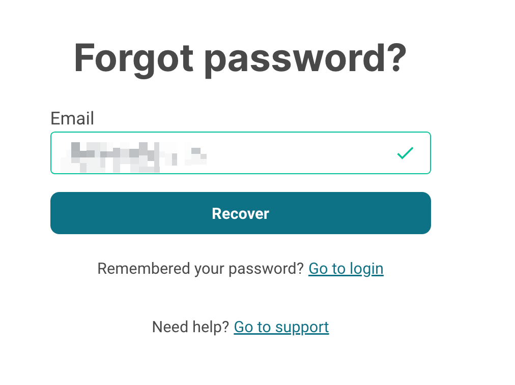 E-Learning access for end users